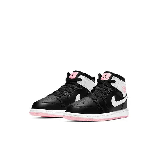 JORDAN Air 1 Mid Sneakers - Black/pink