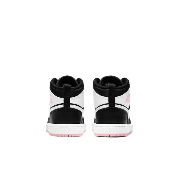 JORDAN Air 1 Mid Sneakers - Black/pink