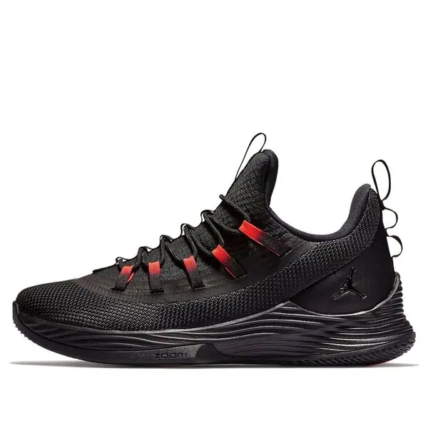 JORDAN Air Ultra.fly 2 Low Basketball Sneakers - Black