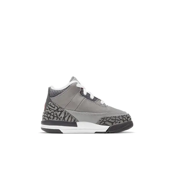 JORDAN Air 3 Retro Toddler Sneakers - Cool Grey