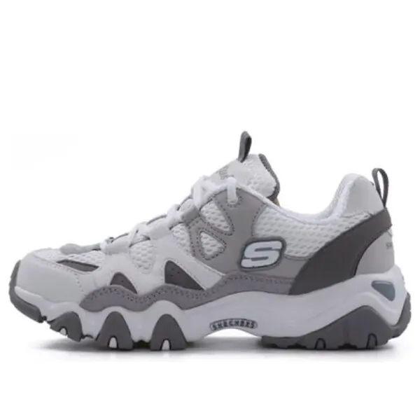 Sketchers D'lites 2.0 Athletic Sneakers - Grey/white