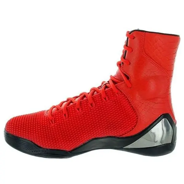Nike Kobe High Krm Ext Basketball Sneakers - Red/red