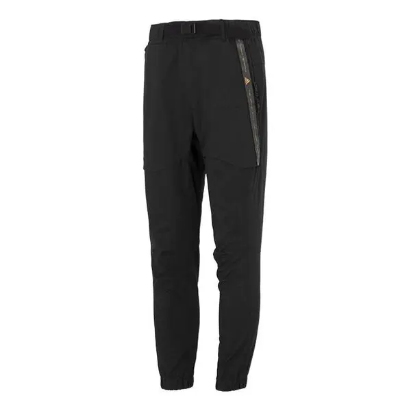 Adidas Breathable Running Sports Pants/trousers/joggers Black - Default Color