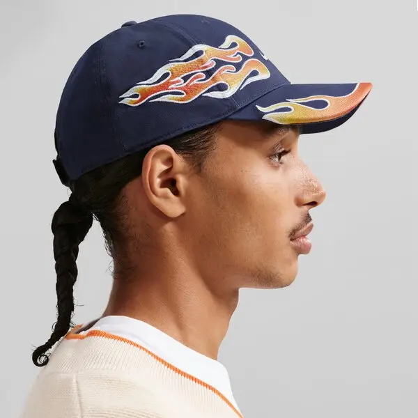 Nike Club Semi-structured Og Flame Cap - Midnight Navy