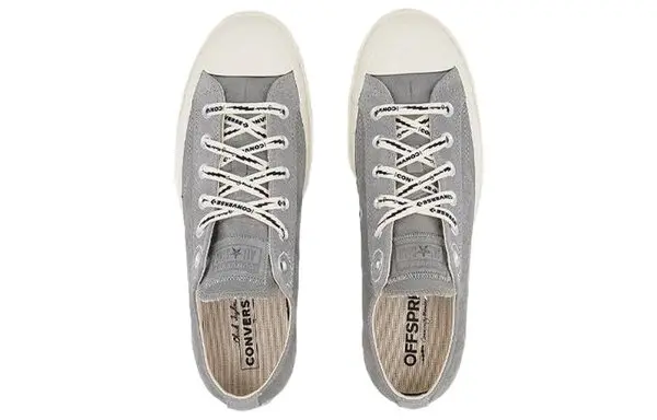 CONVERSE X Offspring Chuck 70 Low Top Sneakers - Gray/white