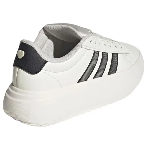 Adidas Grand Court Platform Sneakers - White/black