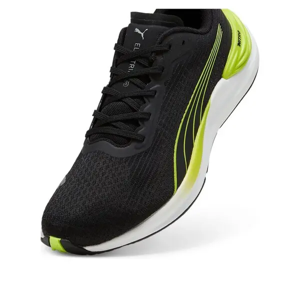 PUMA Electrify Nitro 3 Athletic Sneakers - Black/lime/white