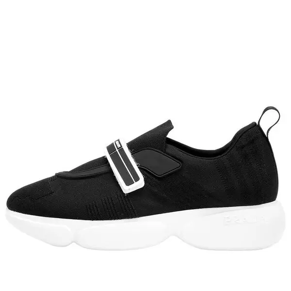 Prada Cloudbust Rubber And Leather Sneakers