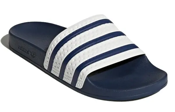 Adidas Adilette Slide - Blue/white