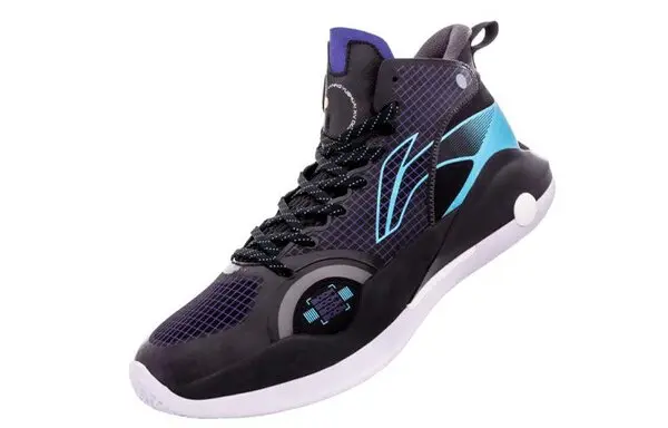 LI-NING Yushuai 15 Basketball Sneakers - Black/blue