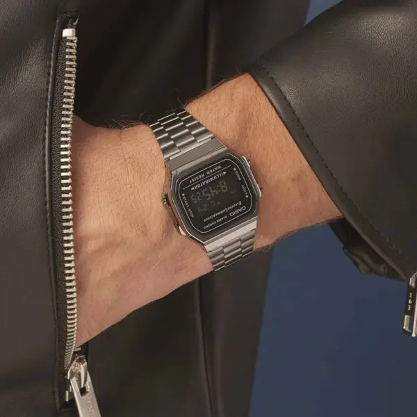 Casio Stainless Steel Digital Watch