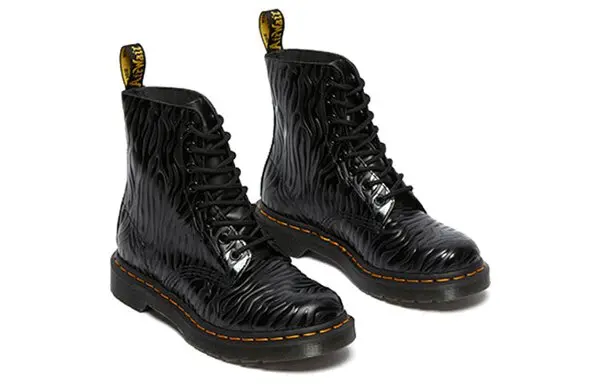 Dr. Martens 1460 Pascal Combat Boots - Black
