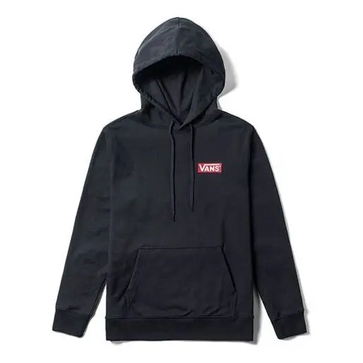 VANS Casual Sports Hoodie - Black