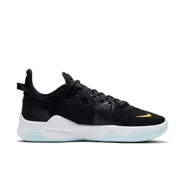 Nike Pg 5 Low Top Athletic Sneakers - Black