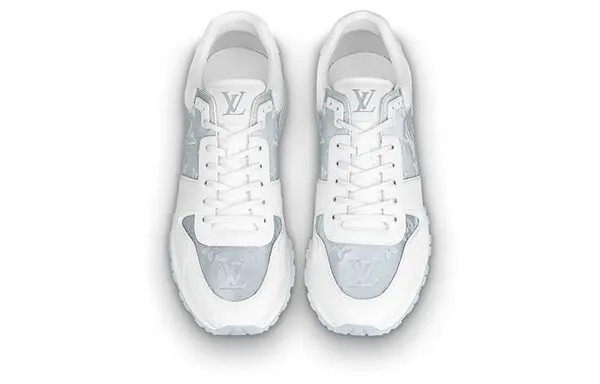 LOUIS VUITTON Run Away Sneakers - White/grey