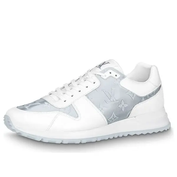 LOUIS VUITTON Run Away Sneakers - White/grey