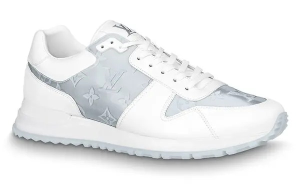 LOUIS VUITTON Run Away Sneakers - White/grey