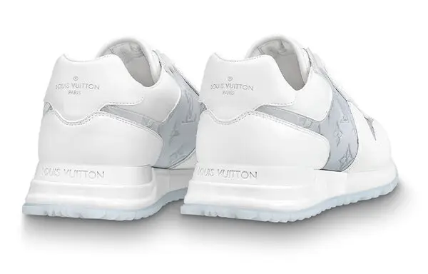 LOUIS VUITTON Run Away Sneakers - White/grey