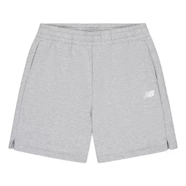 NEW BALANCE Nb Logo Cotton Short - Grey
