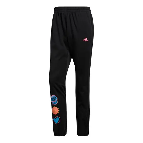 Adidas Fleece Lined Stay Warm Running Training Sports Long Pants - Black