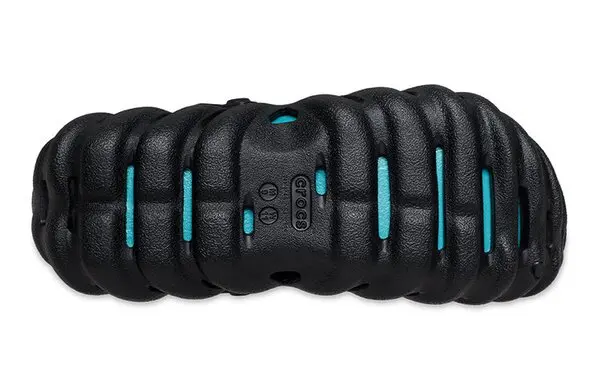CROCS Echo Reflective Laces Clog - Black/teal