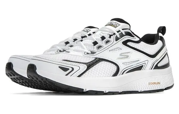 Sketchers Go Run Athletic Sneakers - White/black