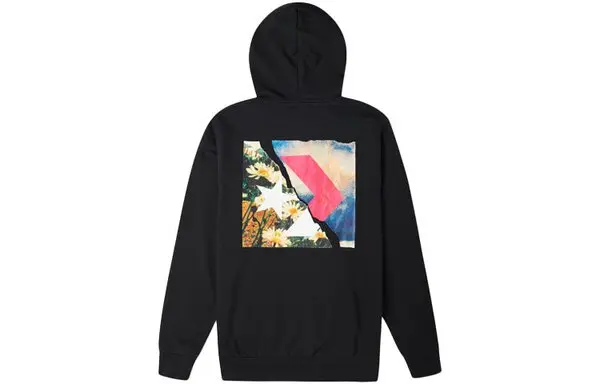CONVERSE Alphabet Printing Casual Hoodie