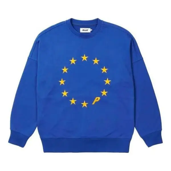 PALACE Eu-don Crew Fw21 Sweater - Blue