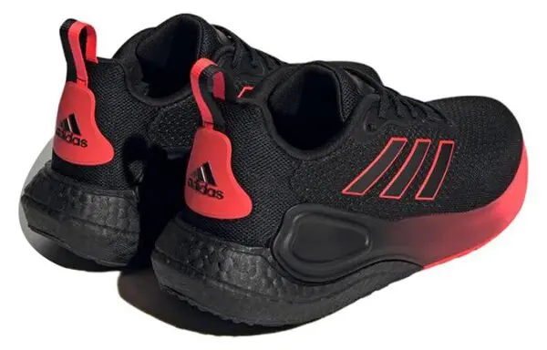 Adidas Alphalava Boost Running Sneakers - Black/red