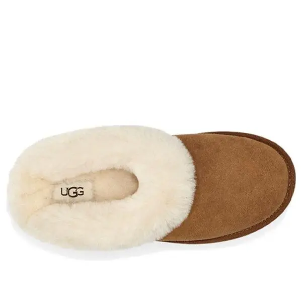 UGG S Genuine Sheepskin Lined Slipper - Tan