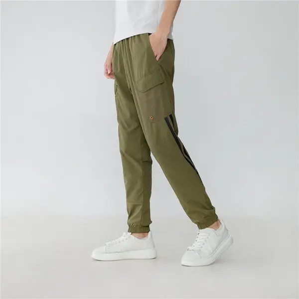 Adidas Side Pocket Bundle Feet Sports Pants/trousers/joggers Military Green - Default Color