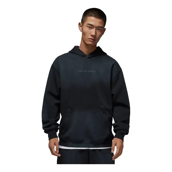 JORDAN Sport Fleece Dri-fit Pullover Hoodie - Black