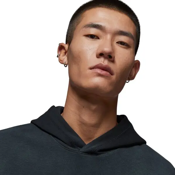 JORDAN Sport Fleece Dri-fit Pullover Hoodie - Black