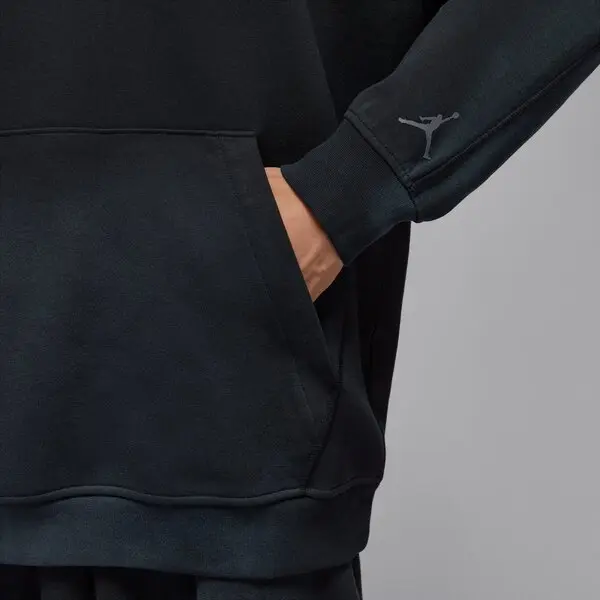JORDAN Sport Fleece Dri-fit Pullover Hoodie - Black