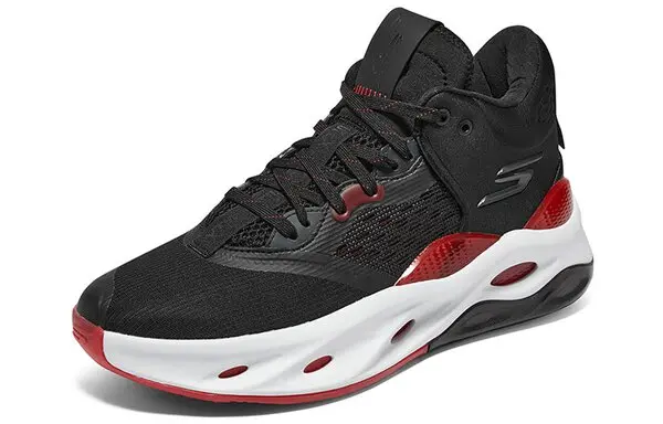 Sketchers Skx Float Athletic Sneakers - Black/red