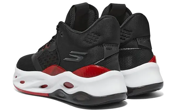 Sketchers Skx Float Athletic Sneakers - Black/red