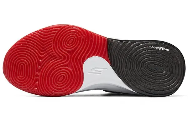 Sketchers Skx Float Athletic Sneakers - Black/red