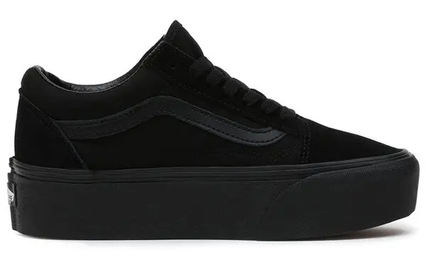 VANS Old Skool Stackform Platform Sneakers - Black