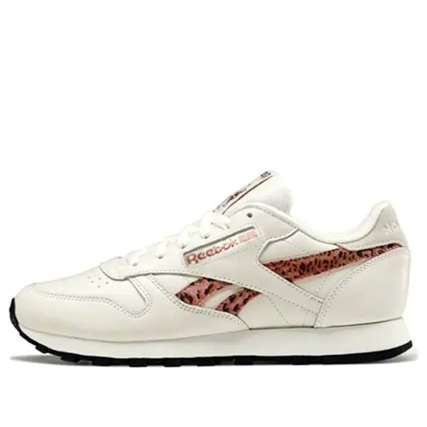 REEBOK Classic Leather Leopard Print Sneakers - White