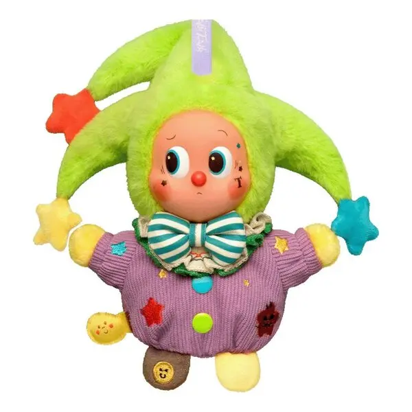 POP MART Why So Serious Series Vinyl Plush Pendant 'bubble Gum' Secret Edition - Multi-color