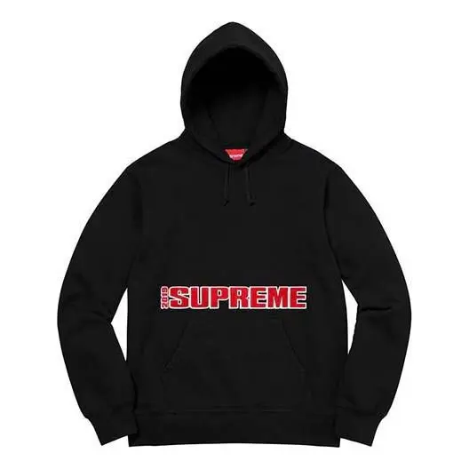 Supreme Blockbuster Hooded Sweatshirt - Black