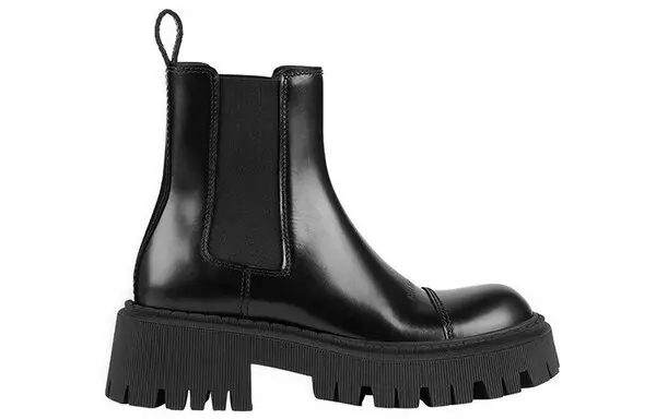 Balenciaga Tractor Lug Sole Chelsea Boots