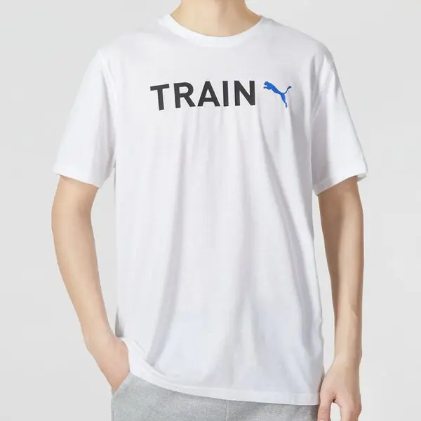 PUMA Graphic Train T-shirt 'white