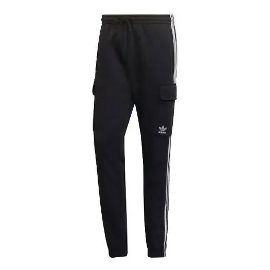 Adidas Originals 3-stripes Sc Bundle Feet Sports Pants/trousers/joggers Black - Default Color