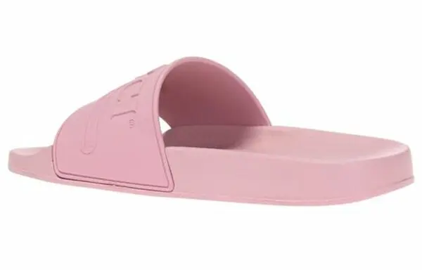 Gucci Embossed Slide Sandals