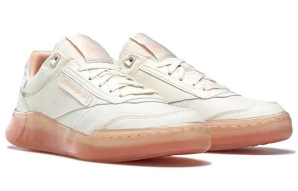 REEBOK Club C Legacy Sneakers - White/orange