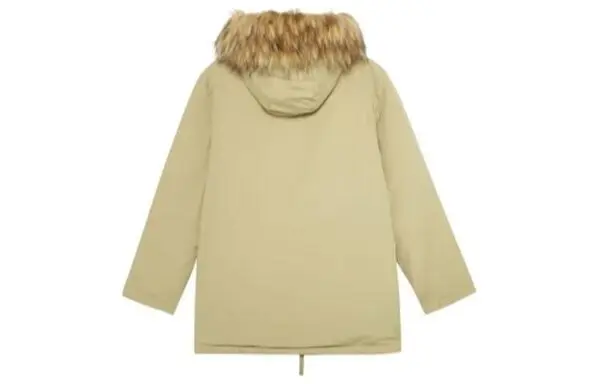 NEW BALANCE Fur Collar Parka Jacket