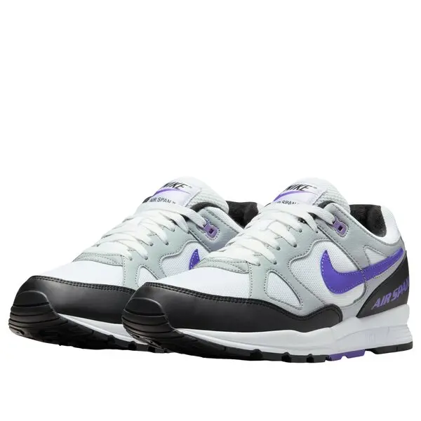 Nike Span 2 Sneakers - Wolf Grey/hyper Grape/black