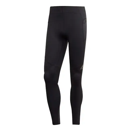 Adidas Tight Running Training Sports Gym Pants - Black