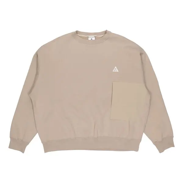 Nike X Solid Color Casual Sports Round Neck